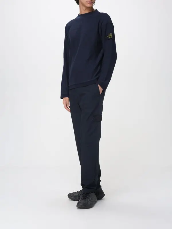 Stone Island High Neck Sweater - Navy