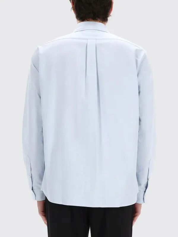Kenzo Classic Cotton Shirt With Boke Flower - Gnawed Blue