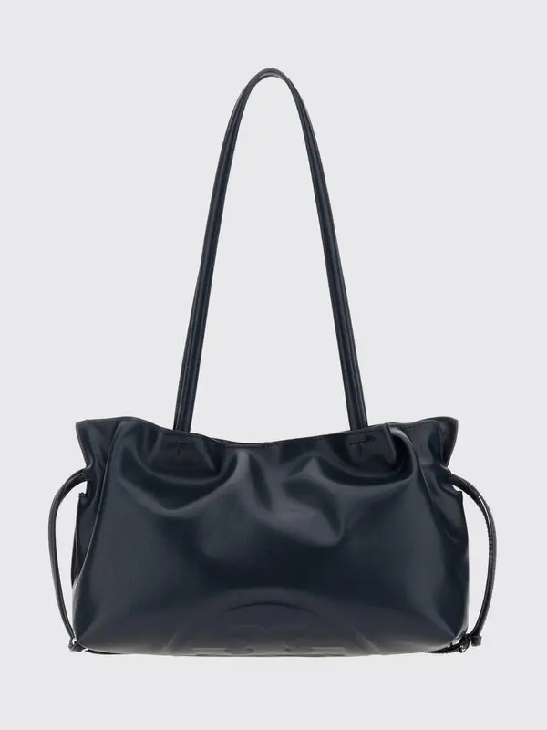 Tory Burch Ella Shoulder Bag With Drawstring - Blue
