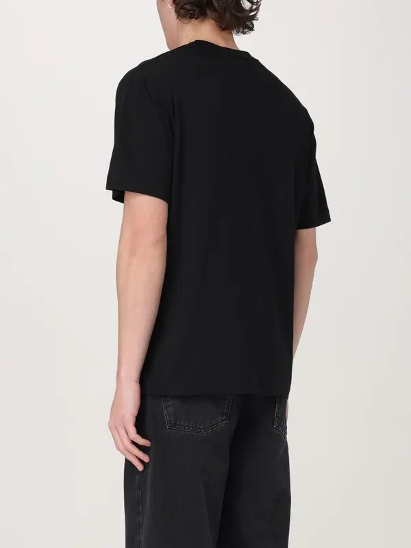 Lacoste Cotton T-shirt With Logo - Black