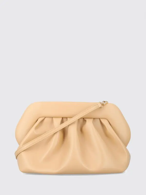 THEMOIRE Bios Vegan Leather Clutch - Beige