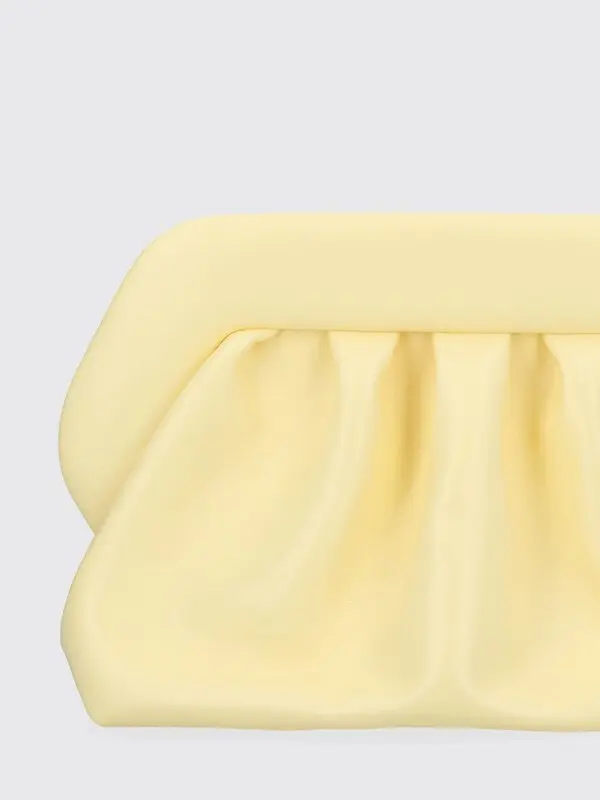 THEMOIRE Bios Vegan Leather Clutch - Yellow