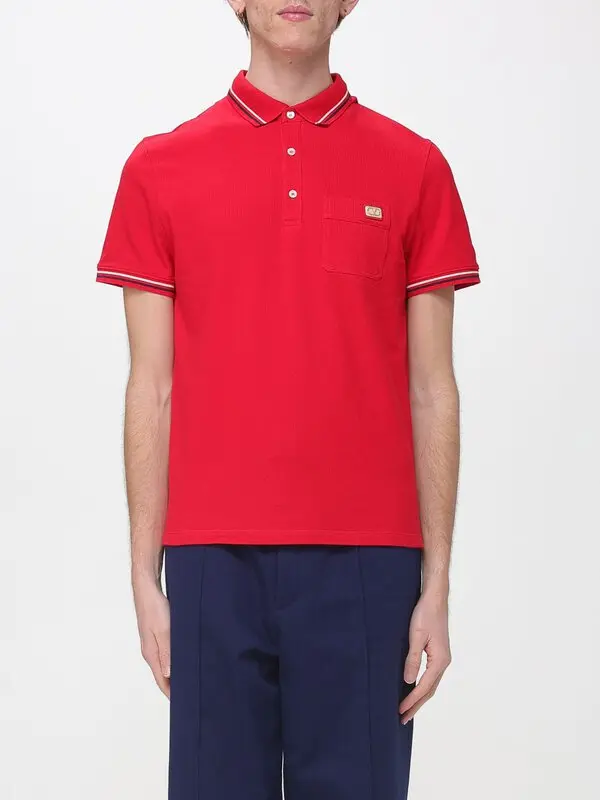 Valentino Garavani Cotton Polo Shirt With Logo - Red