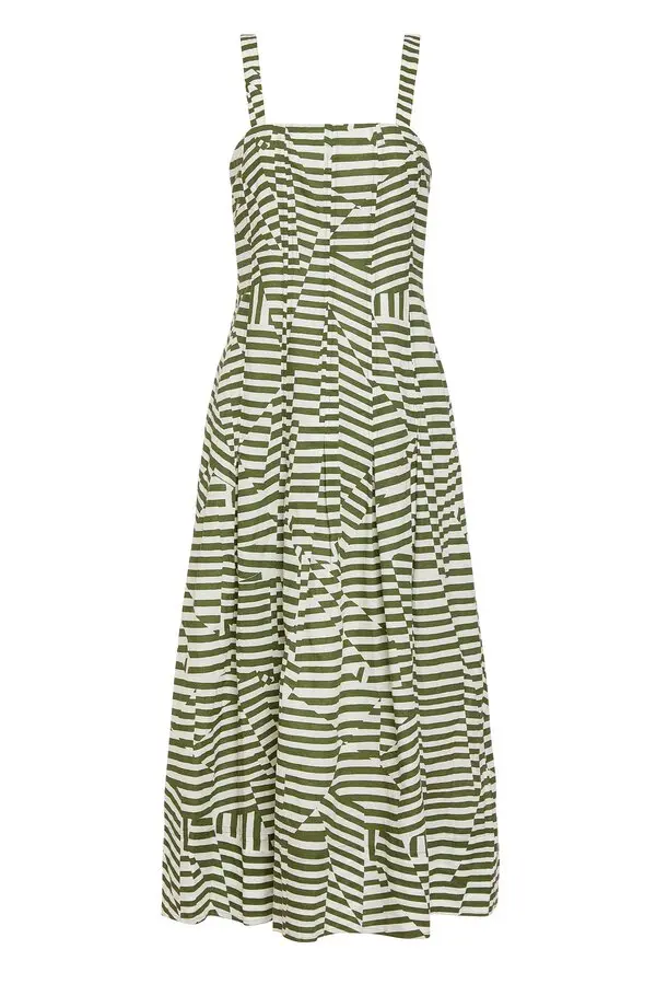 MARIE OLIVER Dixon Drop-waist Dress