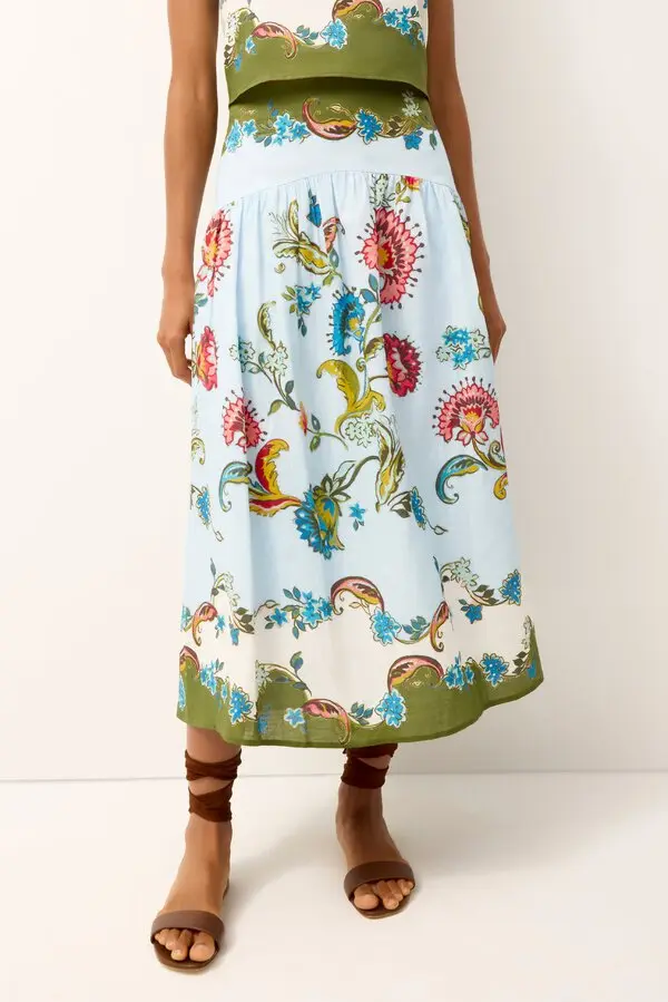MARIE OLIVER Vicki Printed Skirt