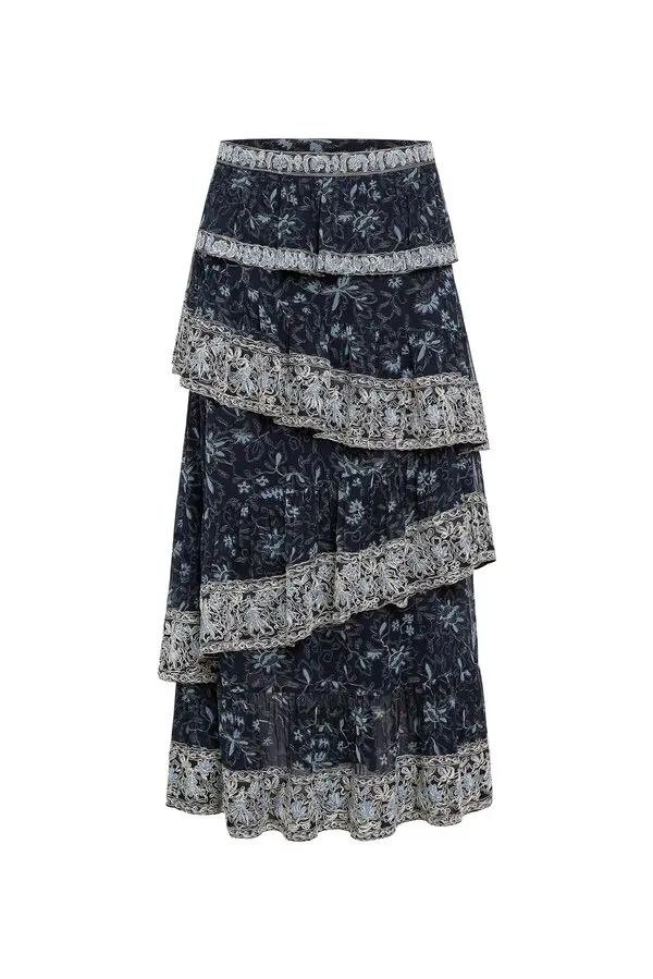 MARIE OLIVER Paislee Maxi Skirt