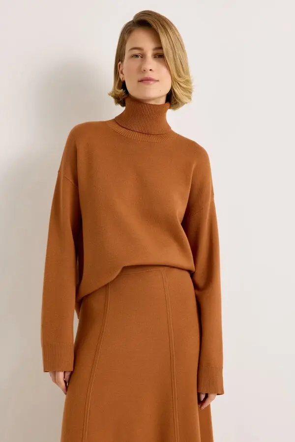 MARIE OLIVER Emmy Sweater - Umber