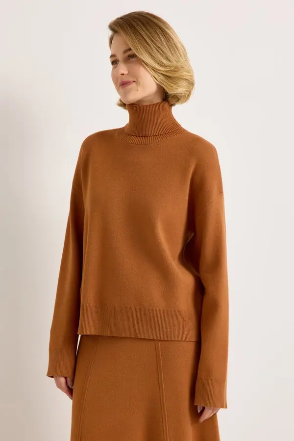 MARIE OLIVER Emmy Sweater - Umber