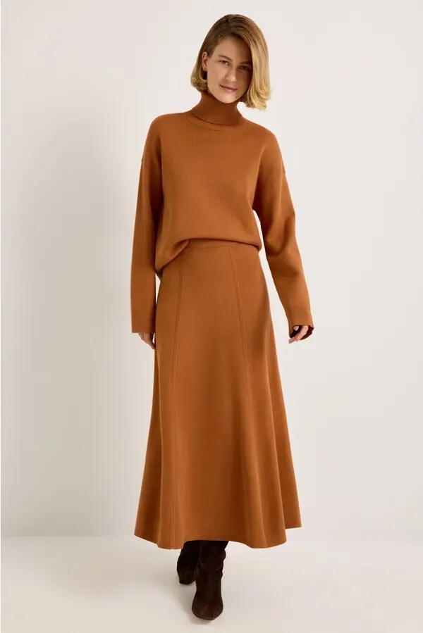 MARIE OLIVER Emmy Sweater - Umber