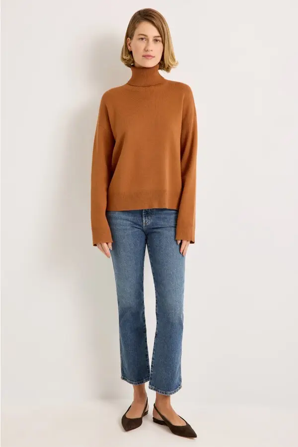 MARIE OLIVER Emmy Sweater - Umber