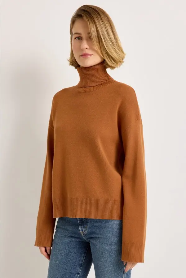 MARIE OLIVER Emmy Sweater - Umber