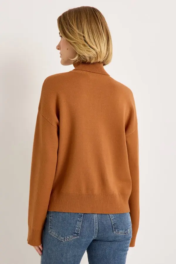 MARIE OLIVER Emmy Sweater - Umber