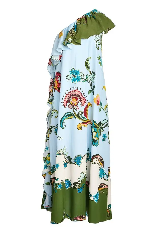 MARIE OLIVER Mora Ruffle A-line Dress