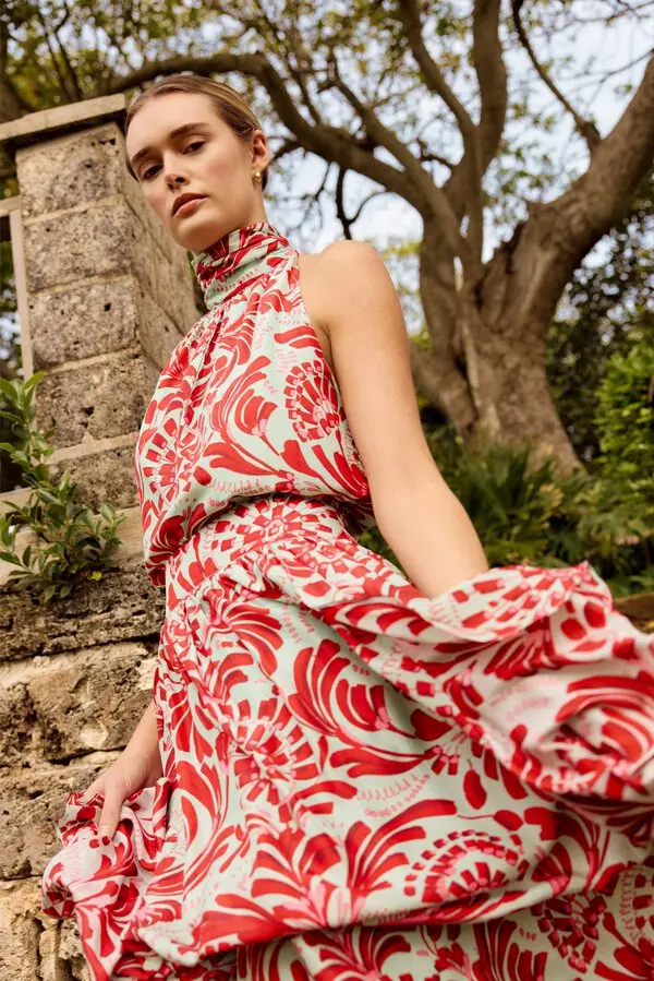 MARIE OLIVER Goldie Printed Blouse