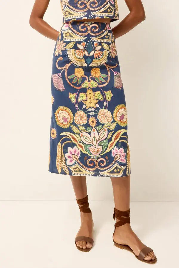 MARIE OLIVER Sutton Printed Skirt