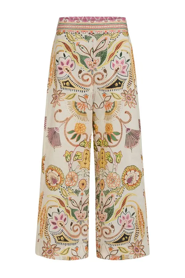 MARIE OLIVER Bennett Printed Palazzo Pants
