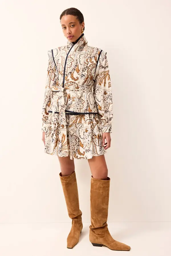 MARIE OLIVER Ulanie Printed Dress