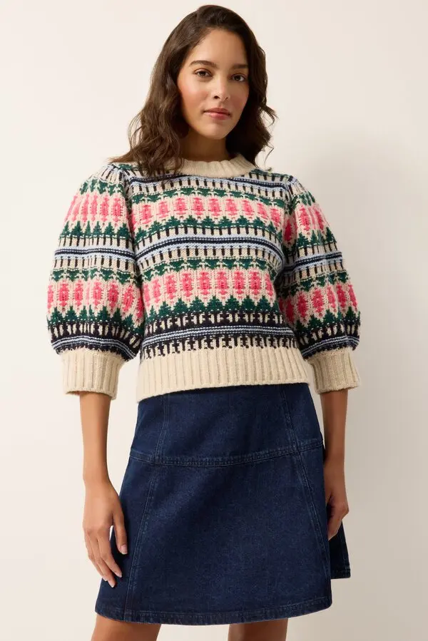 MARIE OLIVER Gail Sweater