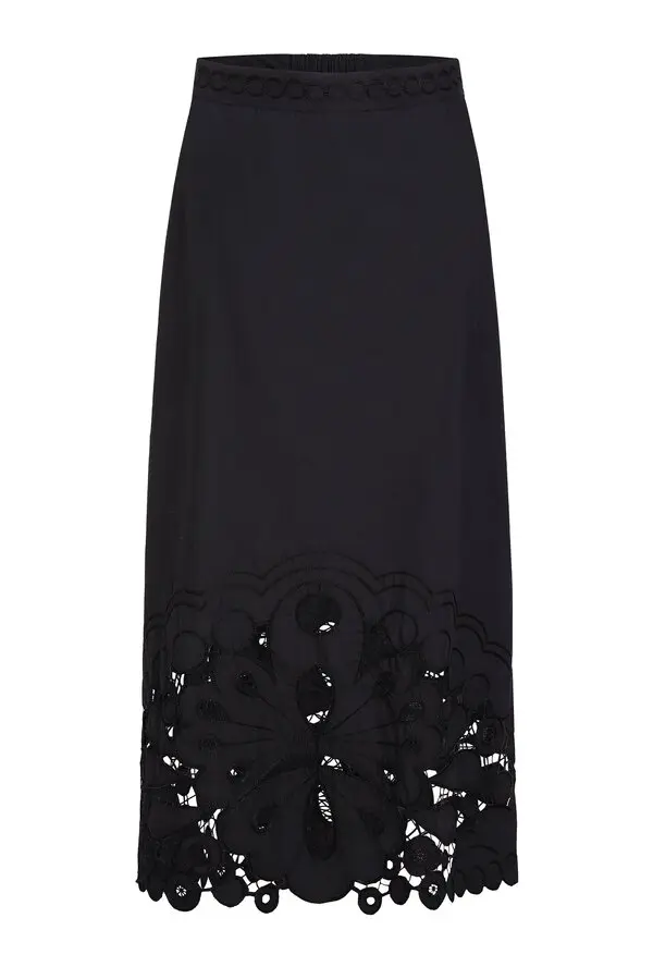 MARIE OLIVER Eugenia Midi Skirt