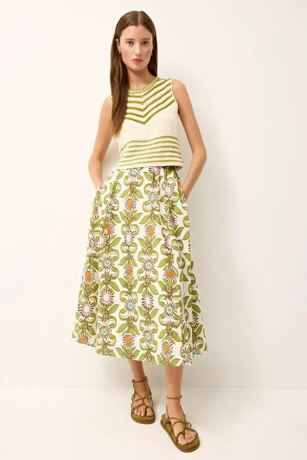 MARIE OLIVER Cass Top - Spinnaker