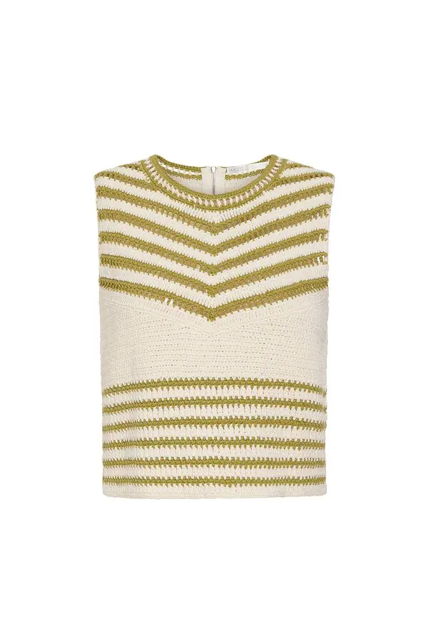 MARIE OLIVER Cass Top - Spinnaker