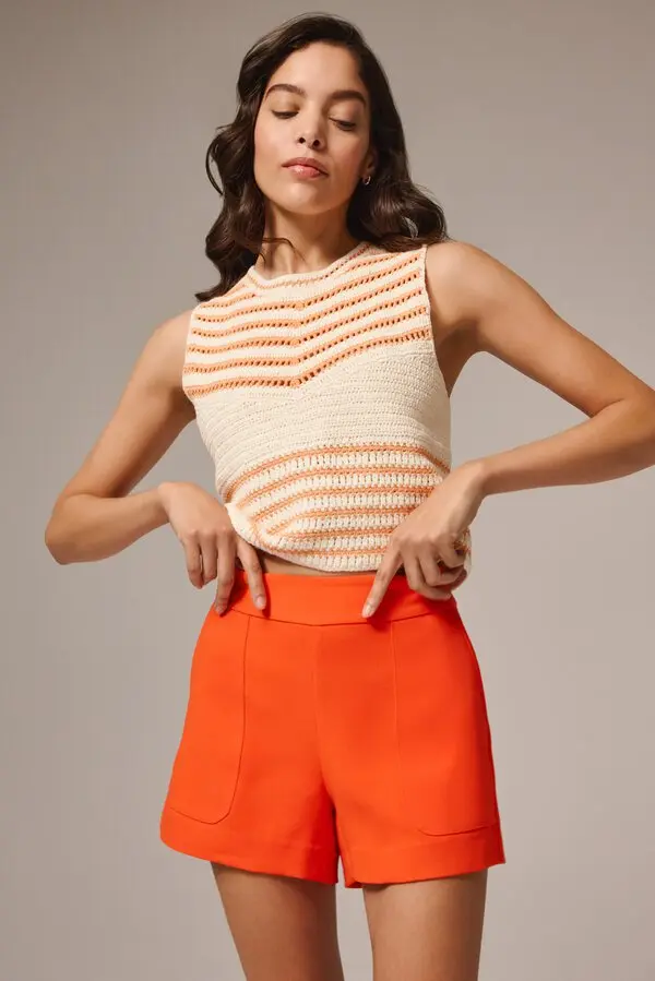 MARIE OLIVER Mia Short - Grenadine