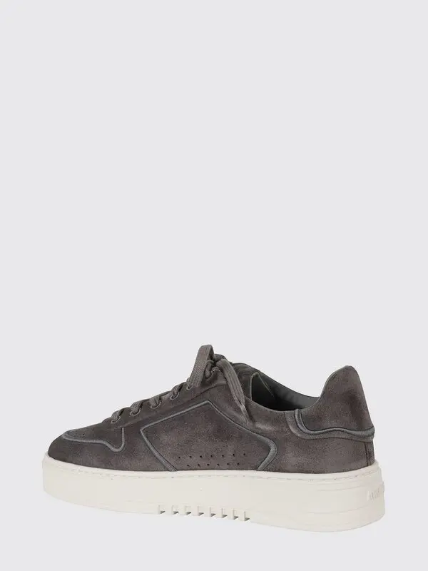 Axel Arigato Orbit Suede Low-top Sneakers With Platform Sole - Charcoal