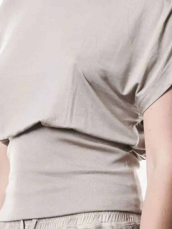 THOM KROM Draped Top - Grey