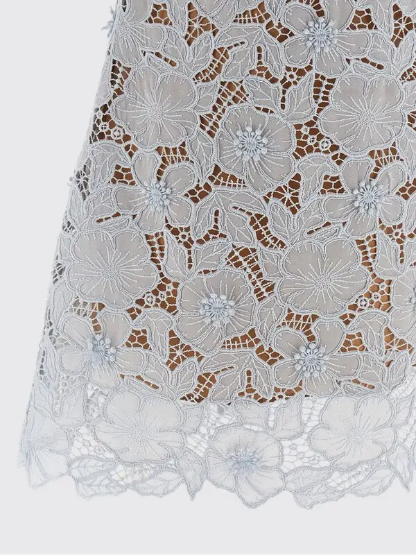 SELF-PORTRAIT Lace Dress With Peter Pan Collar
