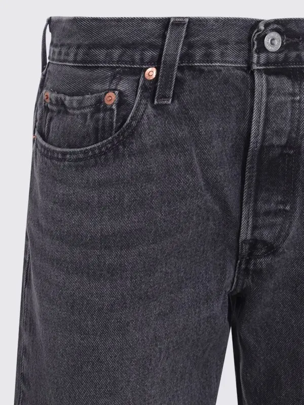 LEVI'S 501® Distressed Straight Leg Jeans