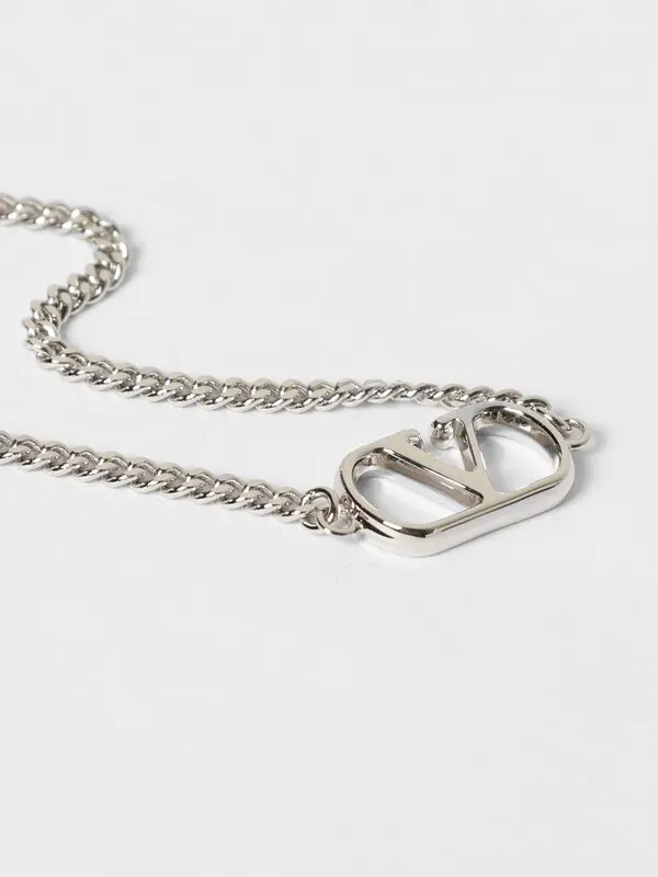 Valentino Garavani Logo Chain Bracelet - Silver