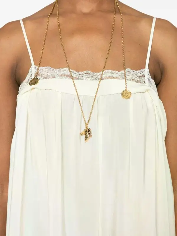 Chloé Lace-trim Mini Dress