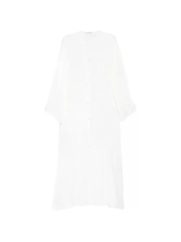 Bondi Born Cremona Tie-fastening Cover-up - White