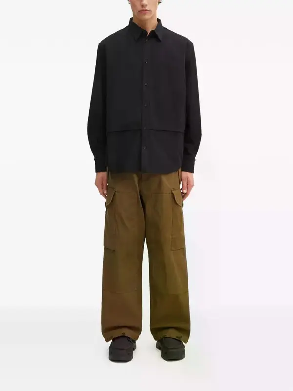032C Logo-embroidered Shirt