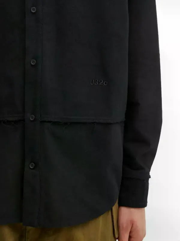 032C Logo-embroidered Shirt