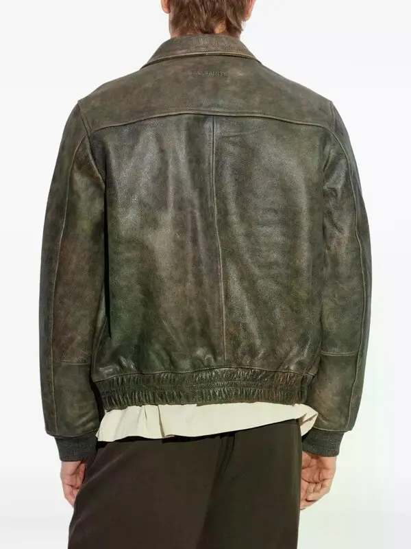 ALLSAINTS Marland Aviator Leather Jacket