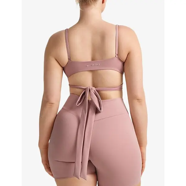 NIKESKIMS Matte Wrap-front Bra