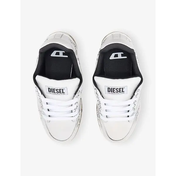 DIESEL S-d-ollie Leather Trainers
