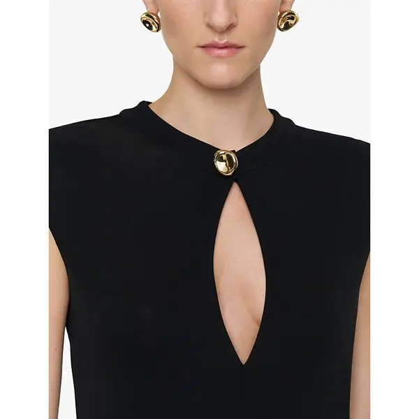 JOSEPH Maison Sleeveless Jersey Maxi Dress