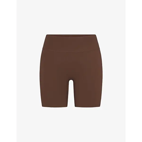 NIKESKIMS Matte 5-inch Biker Shorts - Dark Sepia