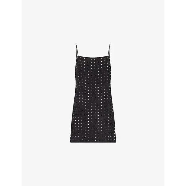 Dissh Vanessa Polka-dot Woven Cami Top