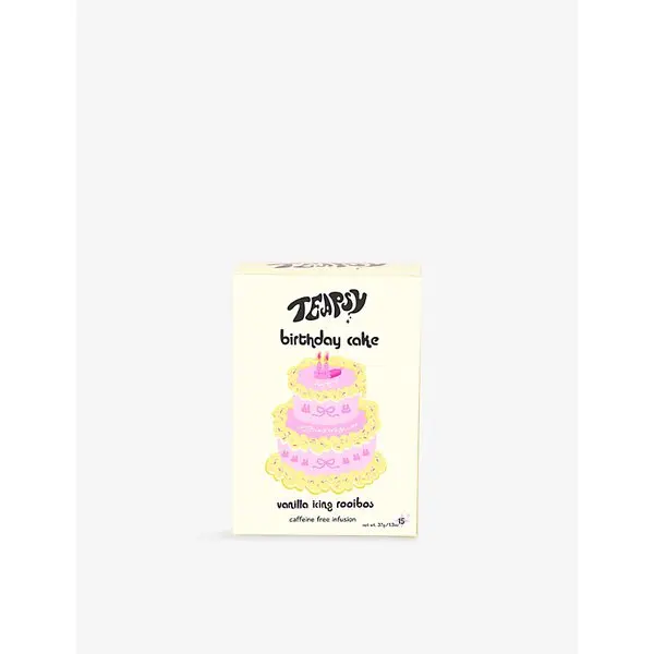 TEAPSY Birthday Cake Vanilla Icing Rooibos 15 Tea Bags 37g - One-color