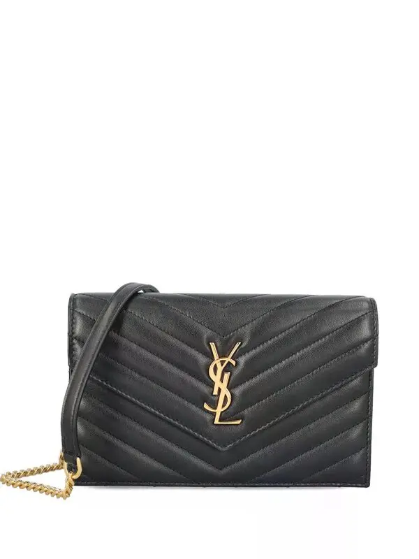 Saint Laurent Mini Cassandre Quilted Crossbody Bag