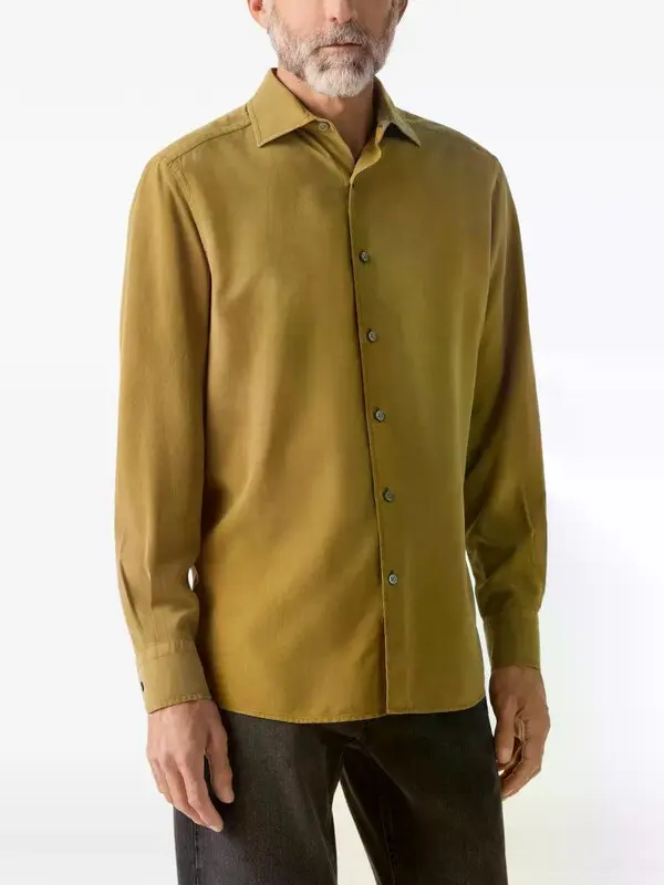 Zegna Long-sleeve Shirt - Green