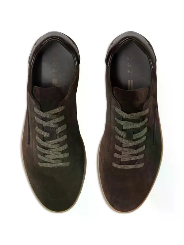 Zegna 232 Dark Sneakers - Brown