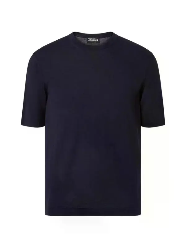 Zegna Crew-neck T-shirt - Blue