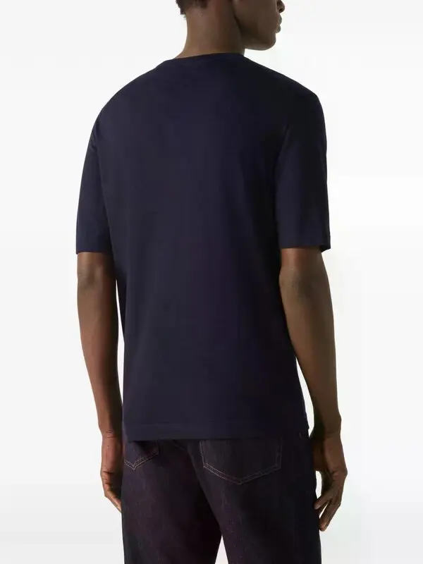 Zegna Crew-neck T-shirt - Blue