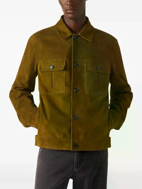 Zegna Chest-pocket Jacket - Brown