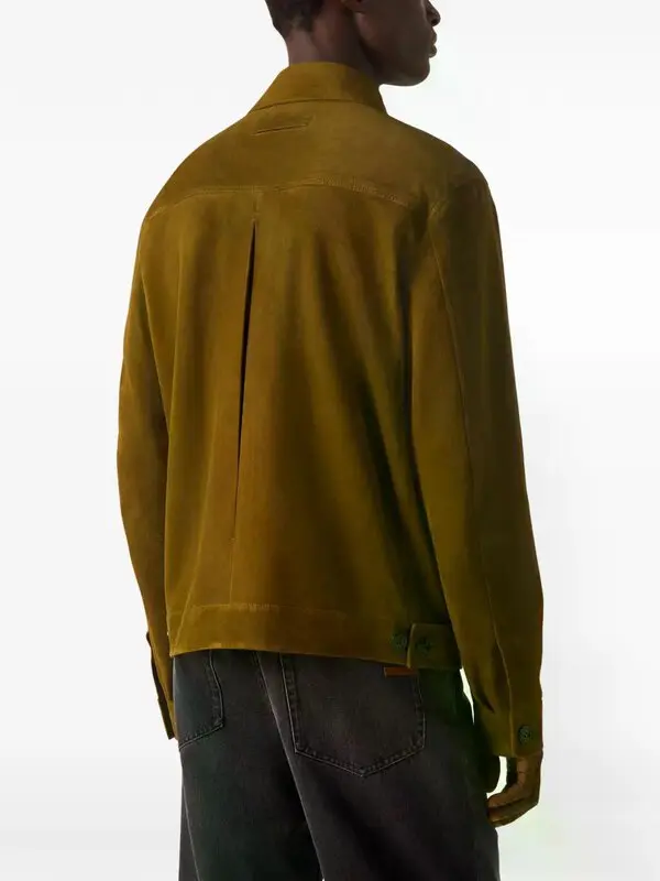 Zegna Chest-pocket Jacket - Brown