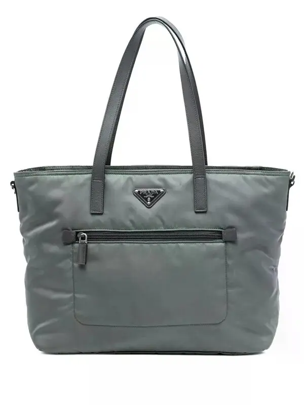 Prada Tessuto Zip Top Convertible Satchel